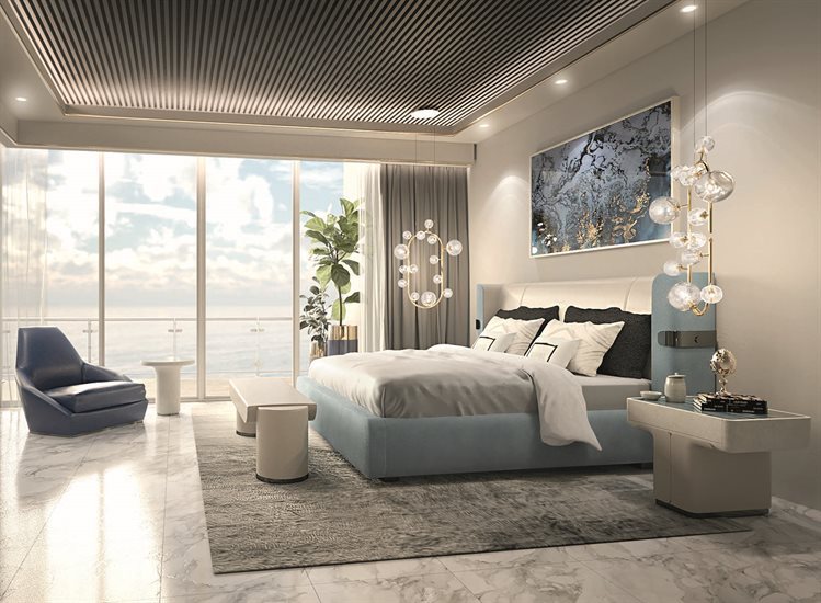 Double bed with wooden structure Mi Bed - Longhi.it