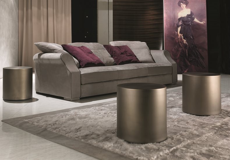 Modern coffee tables with different finishes Moon - Longhi.it